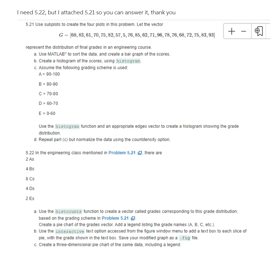 For 5.22 I am trying to figure out how to display the | Chegg.com