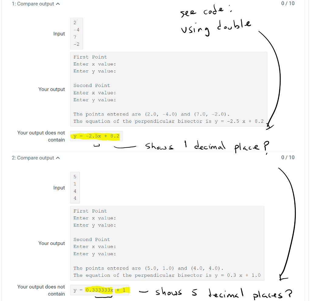 Solved C Programming Program on a Perpendicular Bisector | Chegg.com