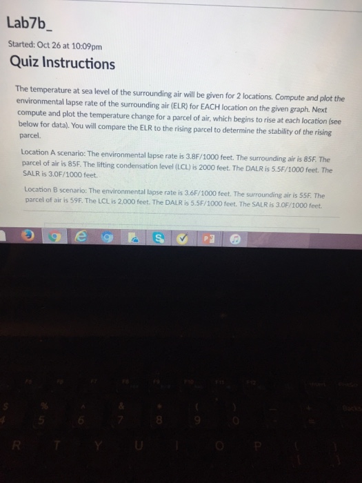 Solved Lab7b Started: Oct 26 at 10:09pm Quiz Instructions | Chegg.com