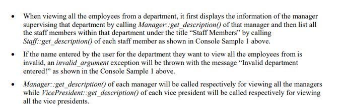 Solved C++ program employee.txt file James Butler Staff | Chegg.com
