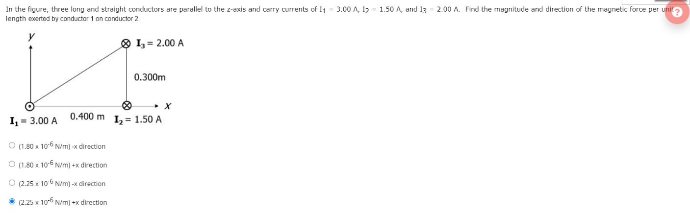 Solved In the figure, three long and straight conductors are | Chegg.com