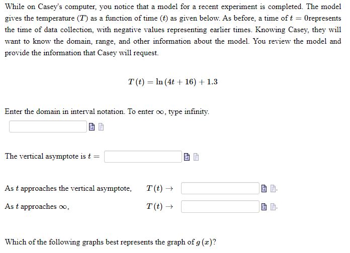 Solved While on Casey's computer, you notice that a model | Chegg.com