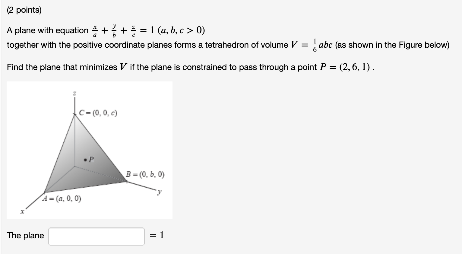 Solved (2 points) Find the maximum and minimum values of the | Chegg.com
