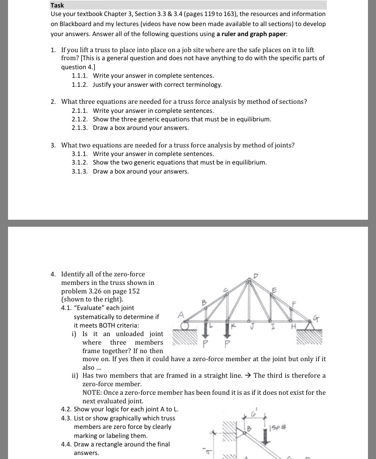 Task Use your textbook Chapter 3, Section 3.3 & 3.4 | Chegg.com