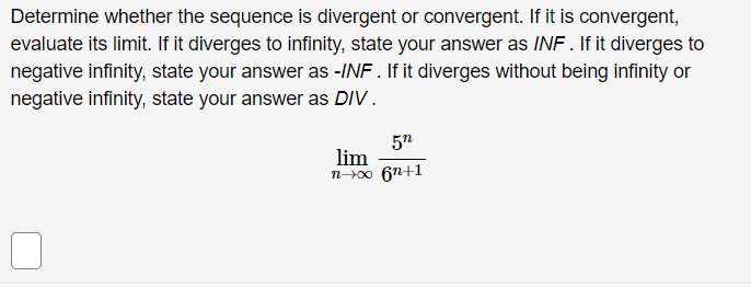 Solved Determine whether the sequence is divergent or | Chegg.com