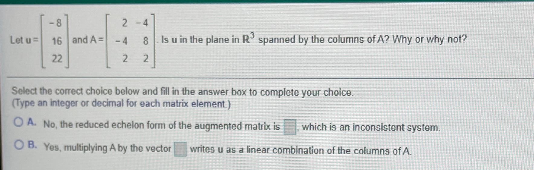 Solved Compute the product using (a) the definition where Ax | Chegg.com