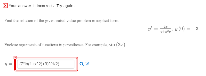 Solved please help with this diff eq problem! Very confused | Chegg.com