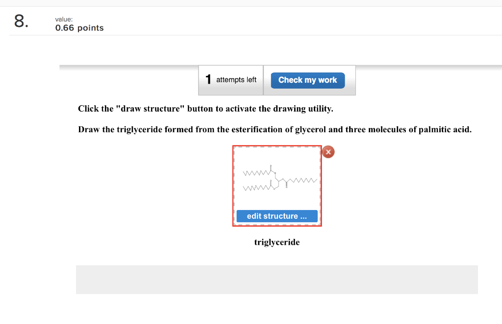 Solved 8. value: 0.66 points attempts left Check my work | Chegg.com Solved 8. value: 0.66 points attempts left Check my work | Chegg.com