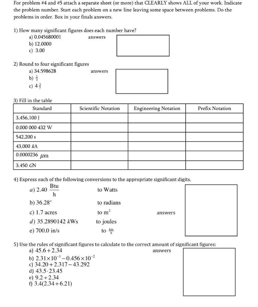 Solved Unit Conversions - How many significant figures does | Chegg.com