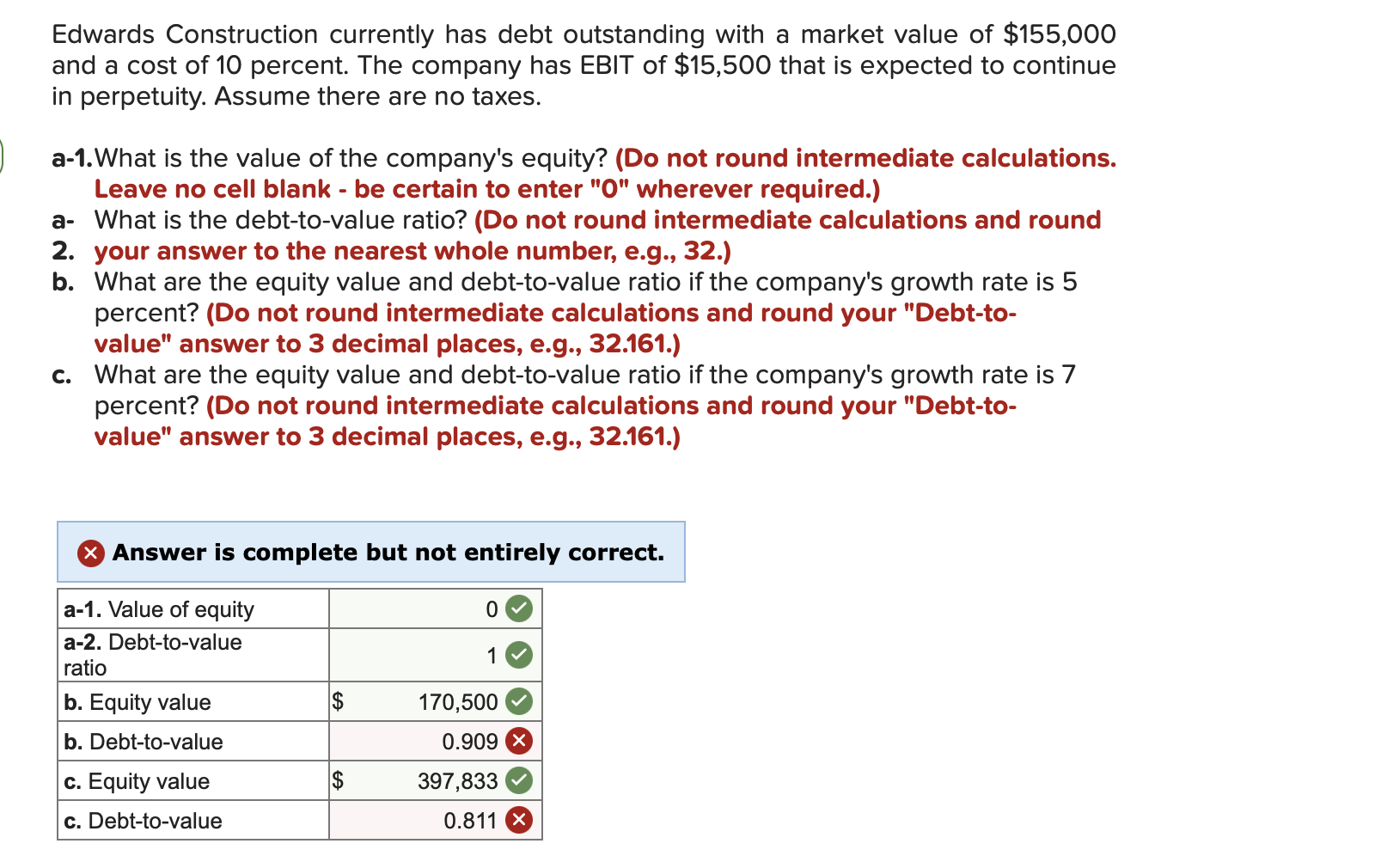 Solved Edwards Construction currently has debt outstanding | Chegg.com