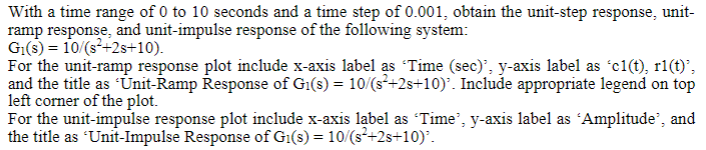 Solved With a time range of 0 ﻿to 10 ﻿seconds and a time | Chegg.com