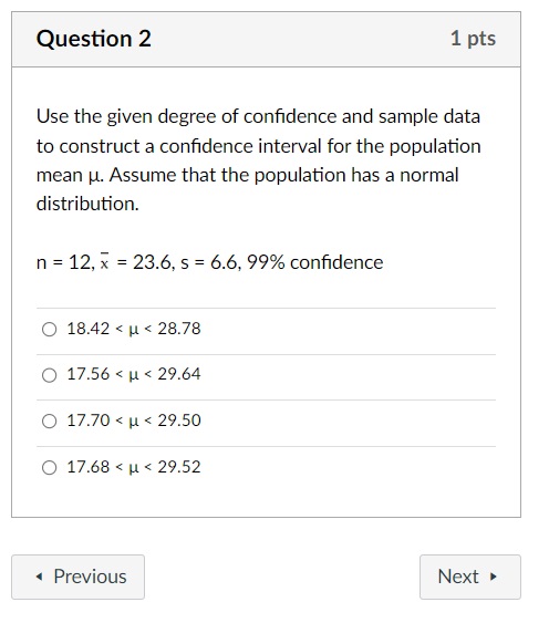 Solved Use the given degree of confidence and sample data to | Chegg.com