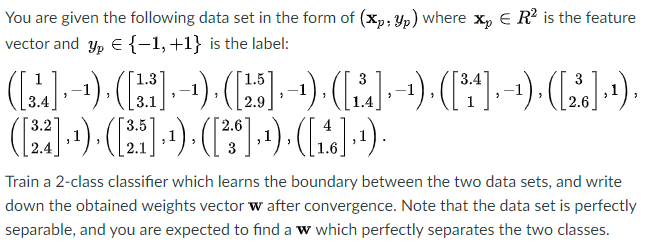 Solved The following question is about applied machine | Chegg.com