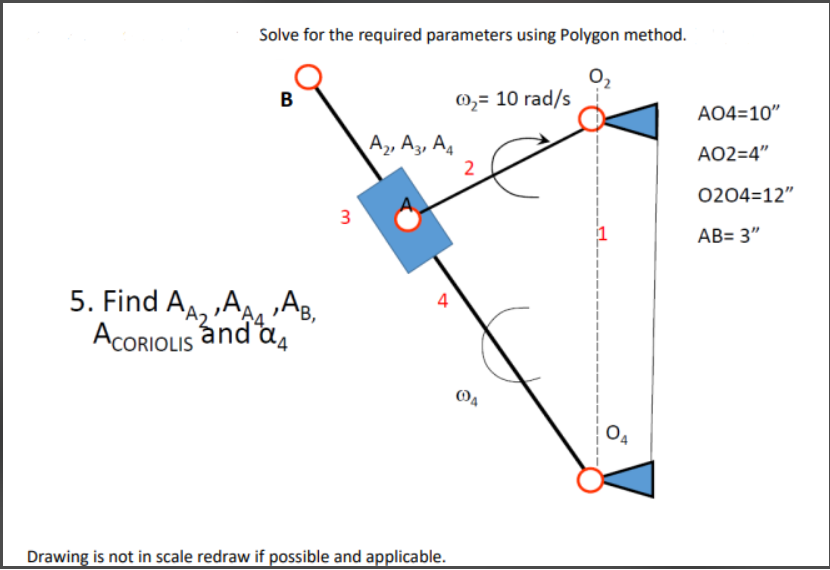 Solved Solve for the required parameters using Polygon | Chegg.com