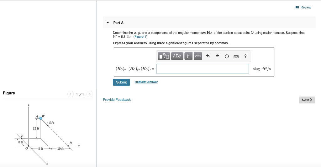 Solved Review Part A using scalar notation. Suppose that | Chegg.com