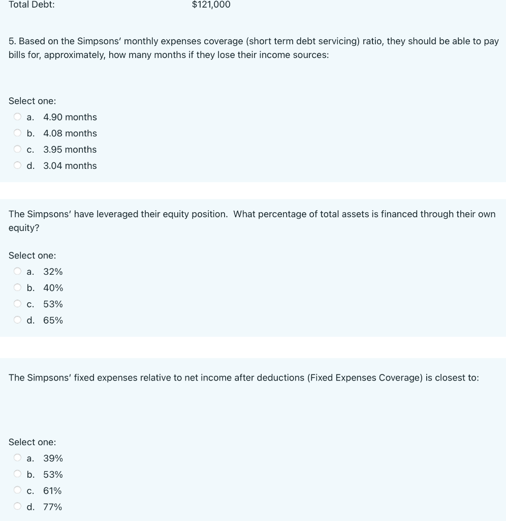 Solved The Simpsons have a yearly household income of | Chegg.com