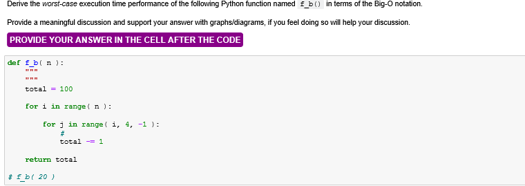 Solved Derive the worst-case execution time performance of | Chegg.com