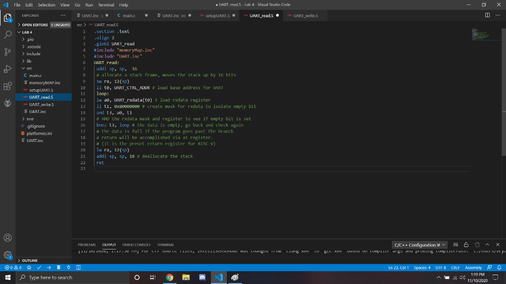 File Edit Selection View Go Run Terminal Help • 