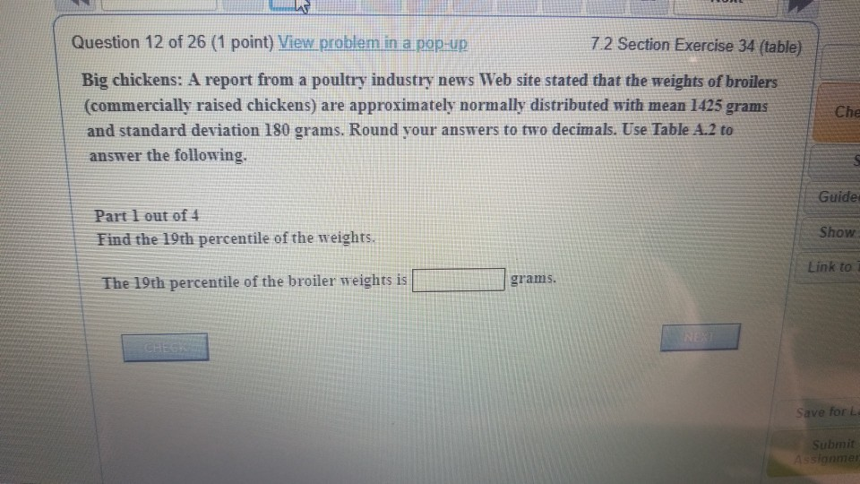 Solved Question 13 of 26 (1 point) View problem in a pop-up | Chegg.com