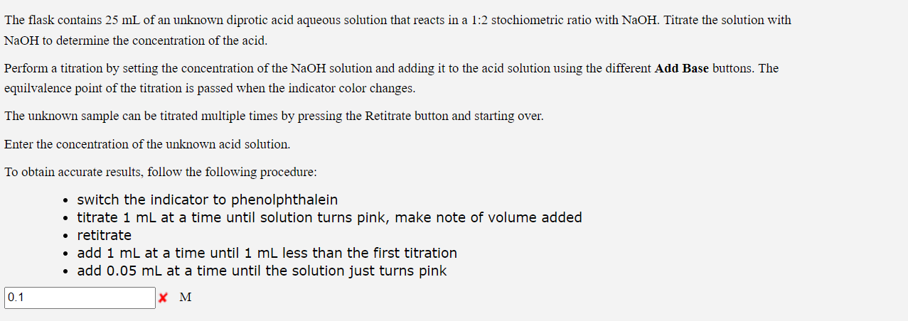 Solved Add Base NaOH solution Base Added 25.05 mL | Chegg.com