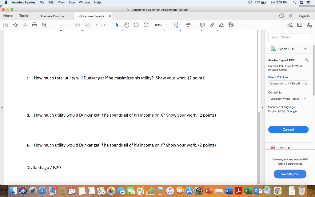Solved Acrobat Reader File Edit View Sign Window Help 82% | Chegg.com