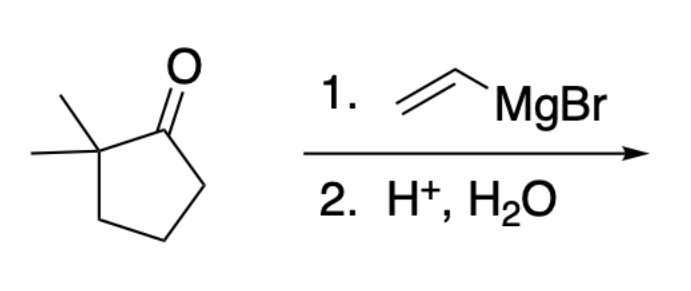 Solved 1. MgBr CI 2. H+, H2O 1. MgBr 2. H+, H20 | Chegg.com