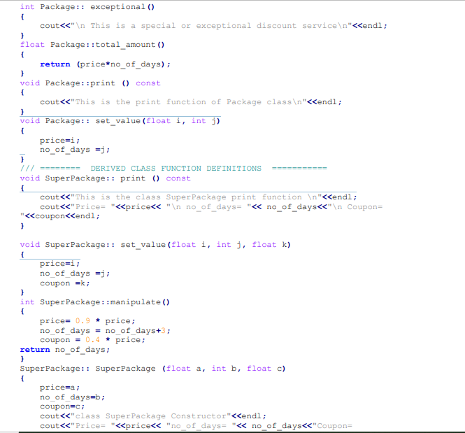 Solved Q2. [CLO-2] Read and understand the following code(s) | Chegg.com