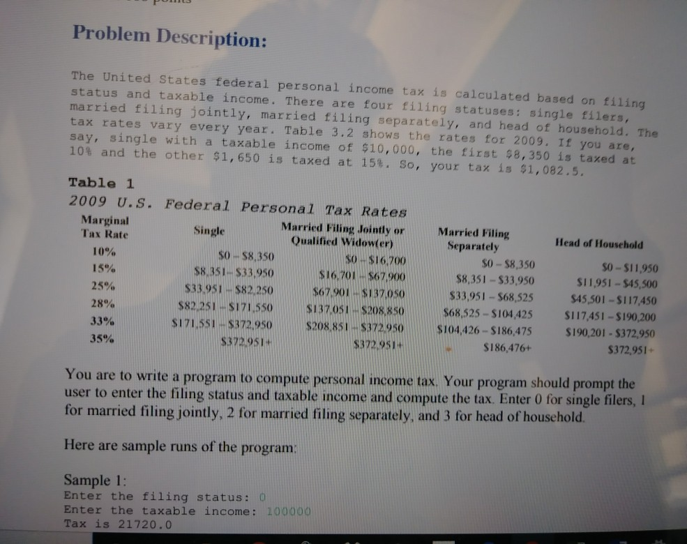 Solved POLLS Problem Description: The United States federal | Chegg.com