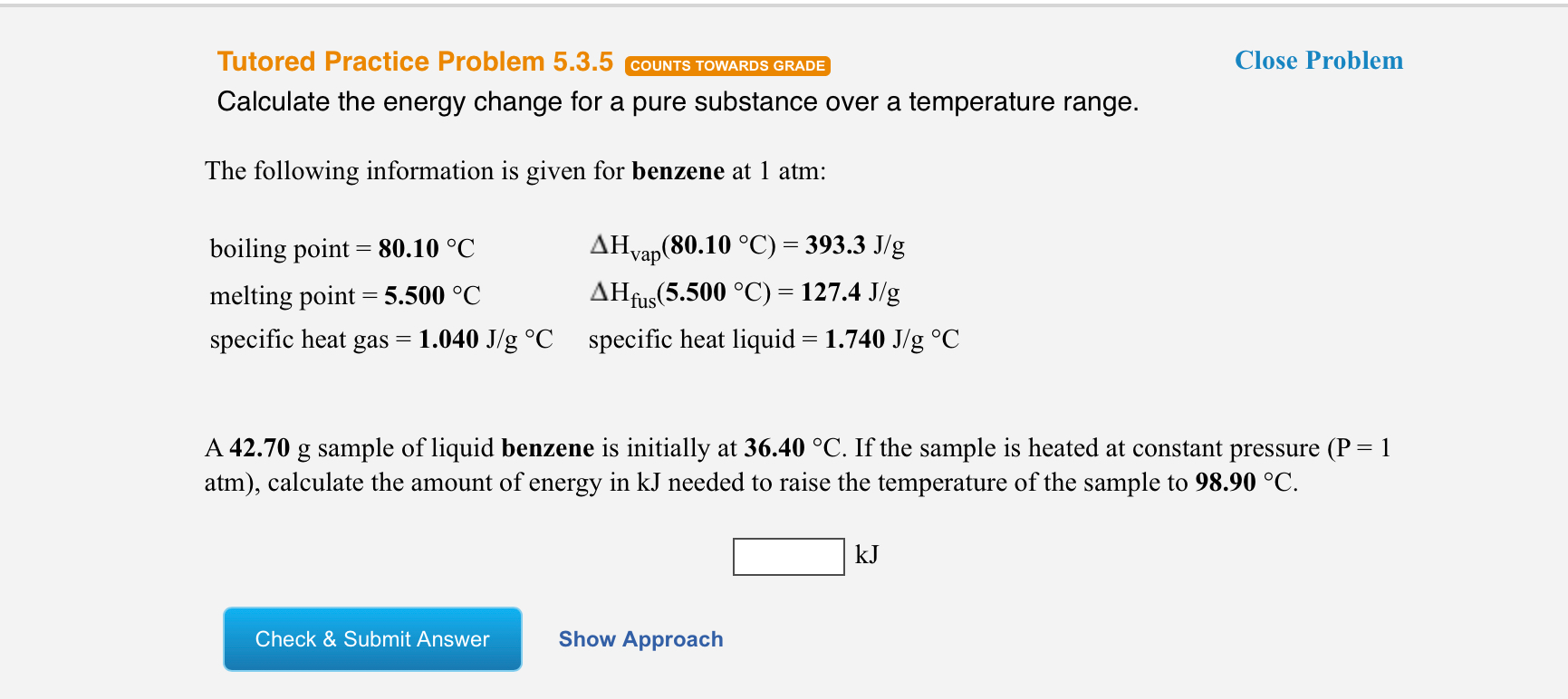 Solved Close Problem Tutored Practice Problem 5.3.5 COUNTS | Chegg.com