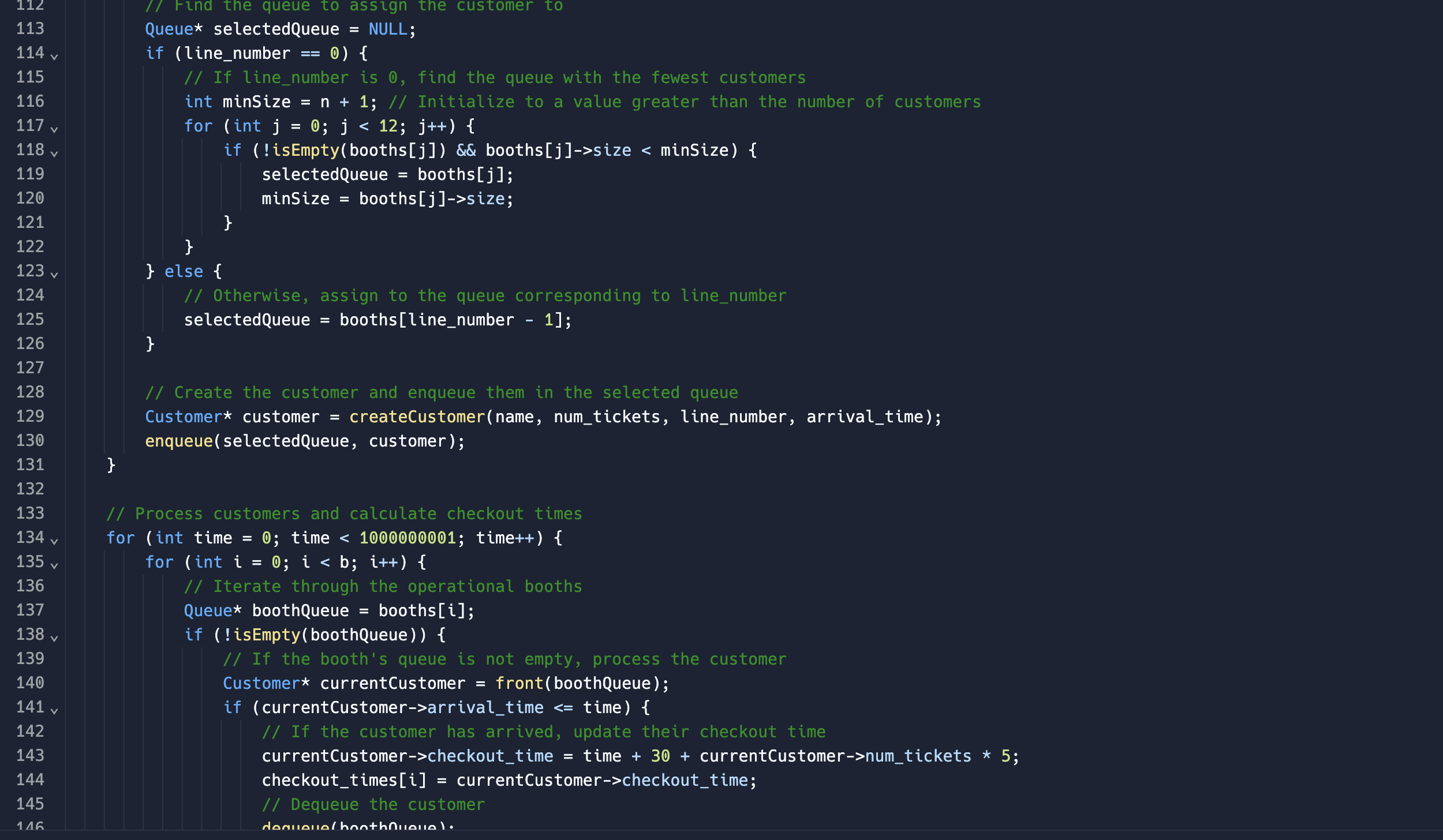 Solved The following code in C only outputs:Booth 1when it | Chegg.com
