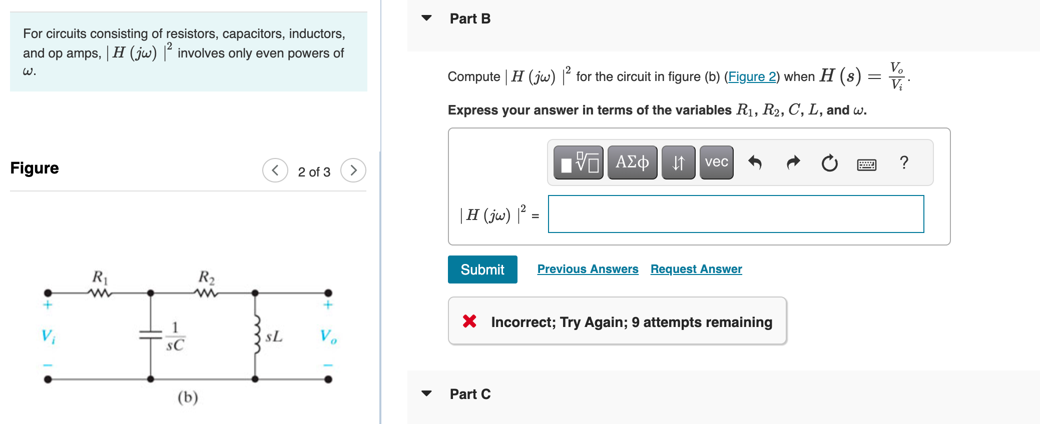 Solved For circuits consisting of resistors, capacitors, | Chegg.com