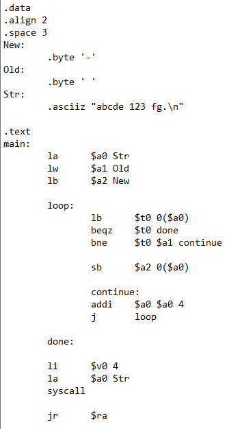 Solved Change "abcde 123 fg" into "abcde-123-fg" by change | Chegg.com