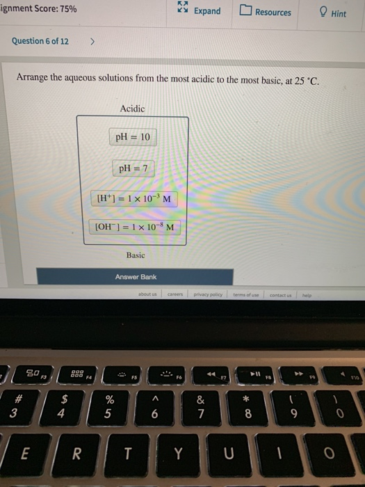 Solved ignment Score: 75% Expand 0Hint Resources Question 6 | Chegg.com Solved ignment Score: 75% Expand 0Hint Resources Question 6 | Chegg.com