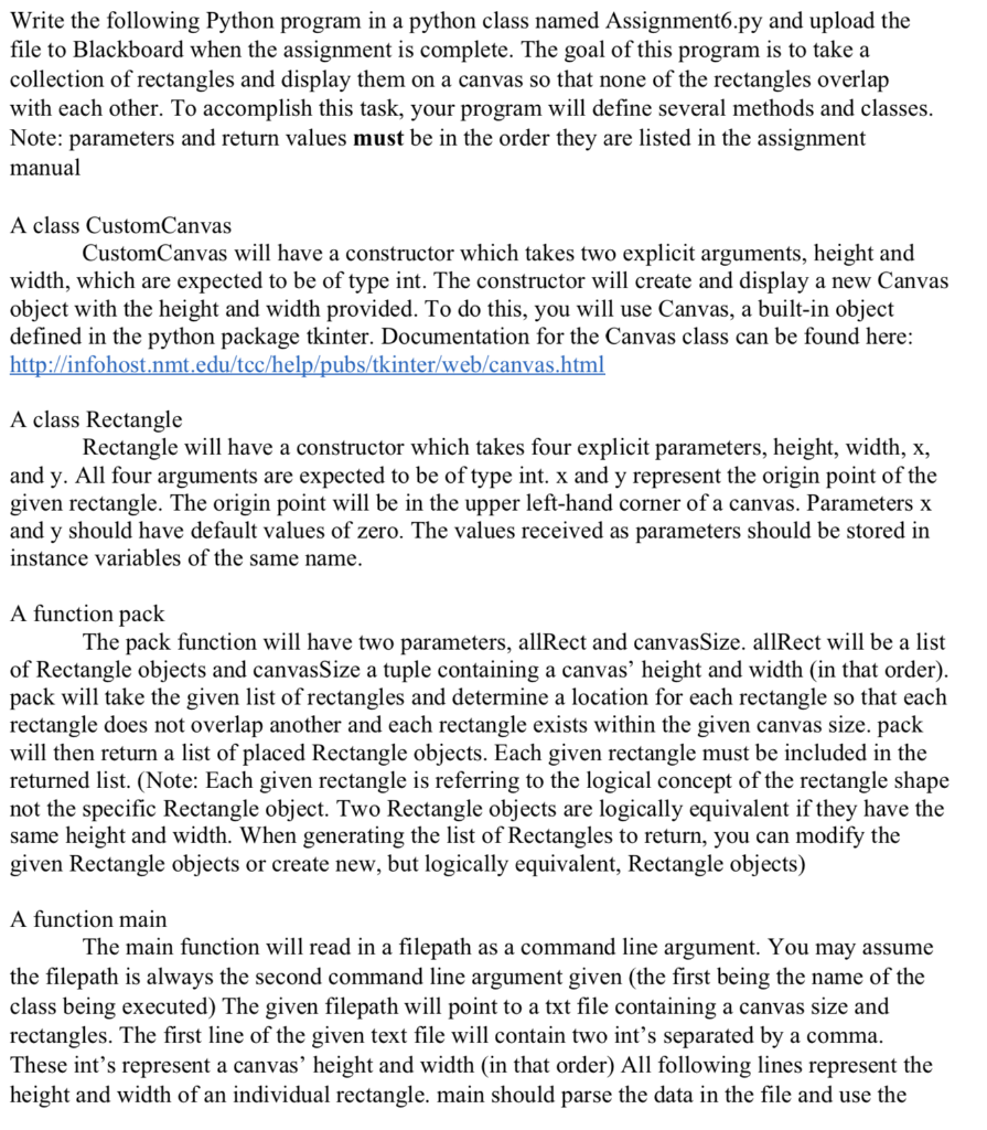Write the following Python program in a python class | Chegg.com