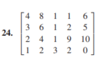 Solved In Exercises 1 through 20, find the redundant column | Chegg.com