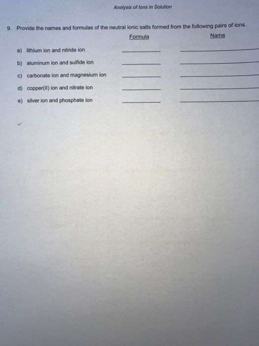 Solved PRE-LAB ASSIGNMENT: 1. Write the formulas for the | Chegg.com
