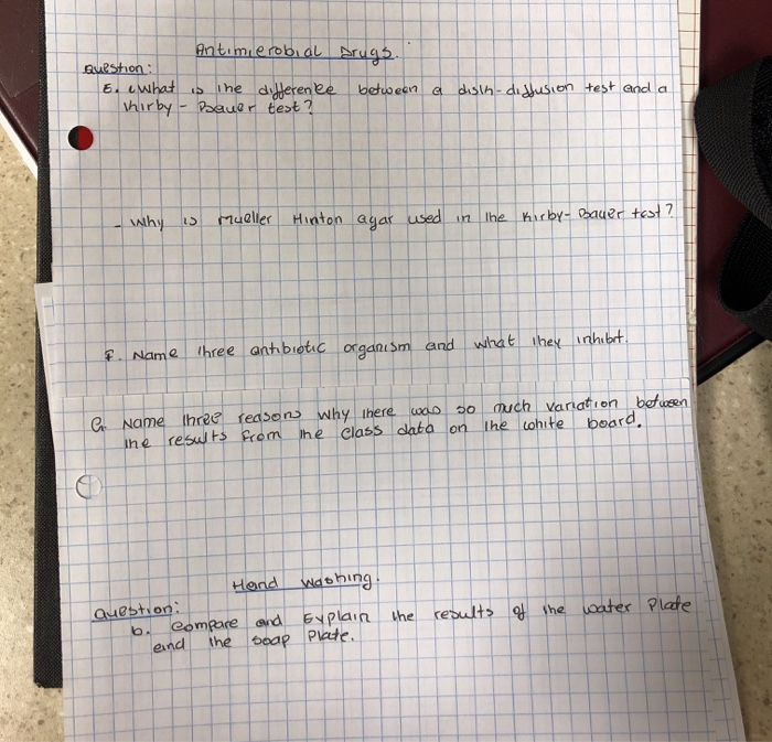 Solved Lab Section Date Name LABORATORY REPORT Effectiveness | Chegg.com