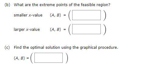 Solved Consider the following linear program. Max 1A + 2B | Chegg.com