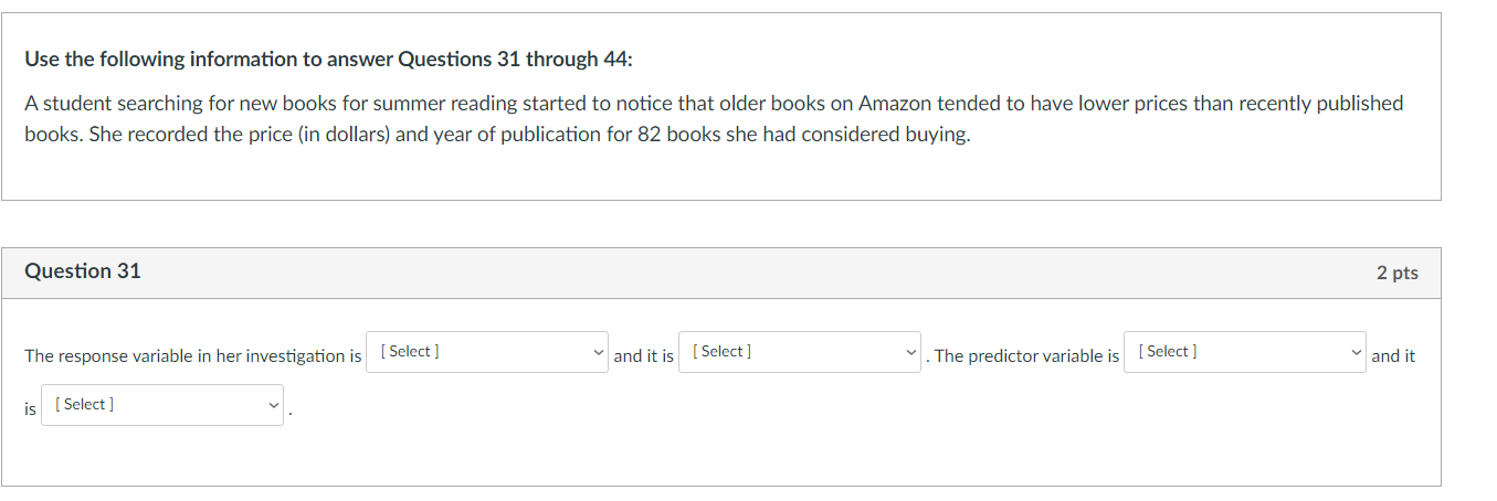 Solved Use the following information to answer Questions 31 | Chegg.com