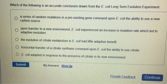 Solved Which of the following is an accurate conclusion | Chegg.com