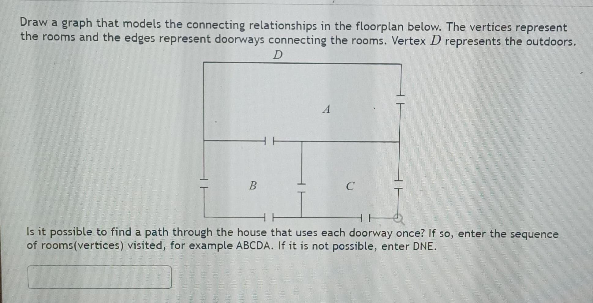 Solved Draw A Graph That Models The Connecting Relationships 