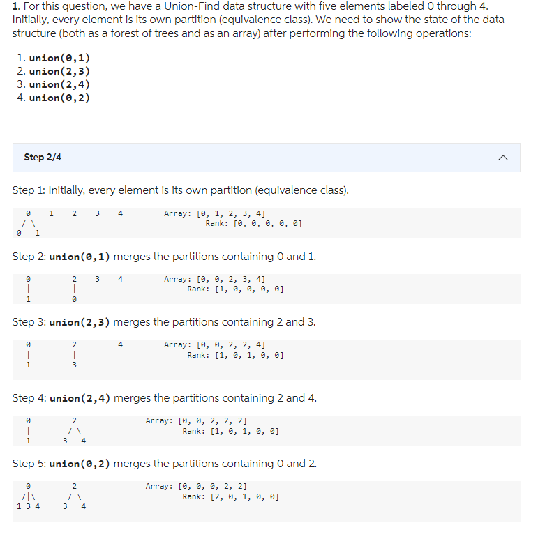 Solved I have a couple of questions about the following | Chegg.com