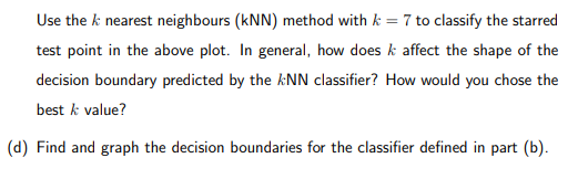 (a) Suppose we have a binary classification problem | Chegg.com