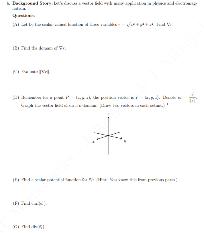 Solved Let be the scalar-valued function of three variables | Chegg.com Solved Let be the scalar-valued function of three variables | Chegg.com