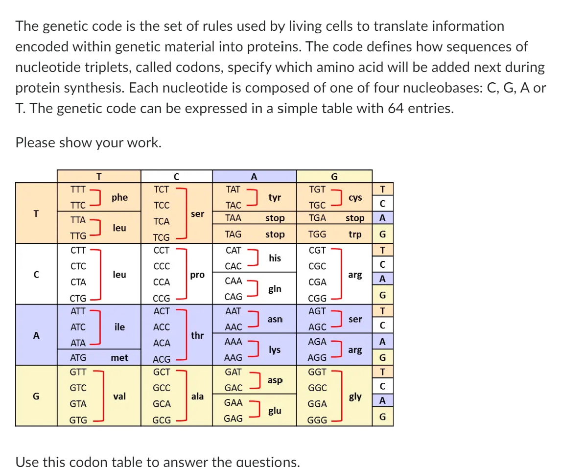 Solved 4. A random single nucleotide mutation occurs in a | Chegg.com