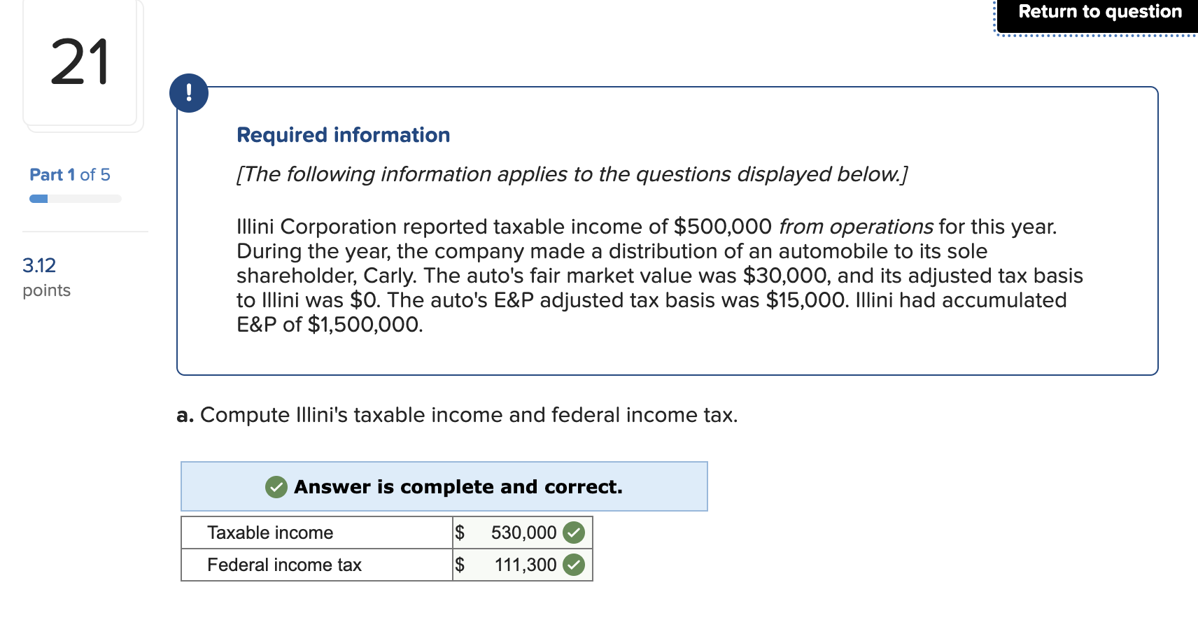 Solved Required information [The following information | Chegg.com