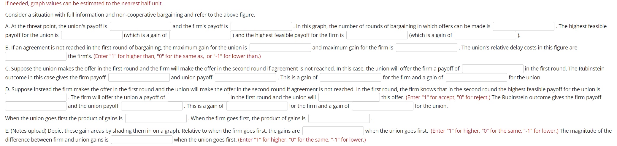 Solved Consider a situation with full information and | Chegg.com