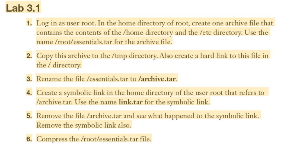 1. Log in as user root. In the home directory of | Chegg.com