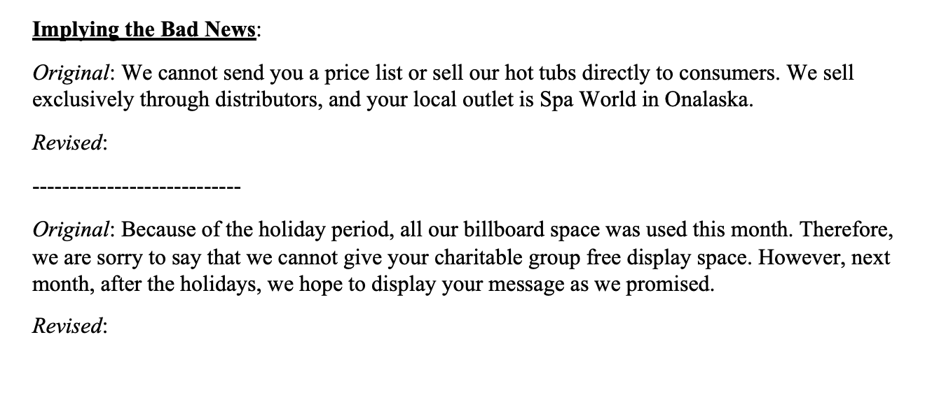 Solved Please employ the sentence-level strategies listed | Chegg.com