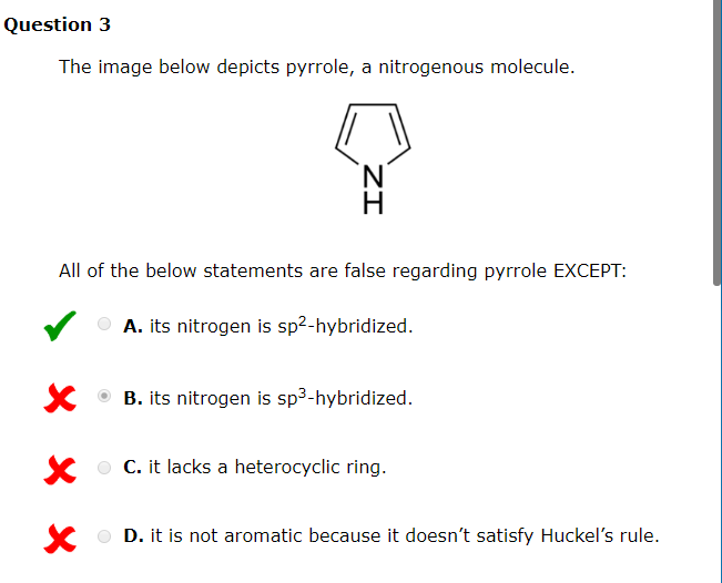 Solved Please explain why this N atom is sp2 hybridized. It | Chegg.com